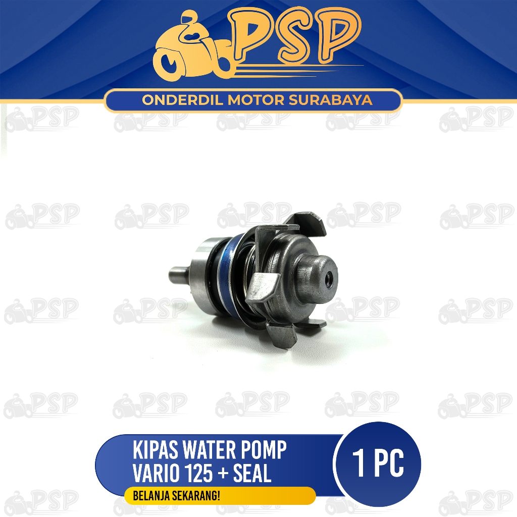 Jual Kipas + Seal Water pomp Assy Vario 125 - Gigi Bearing Kipas Water ...