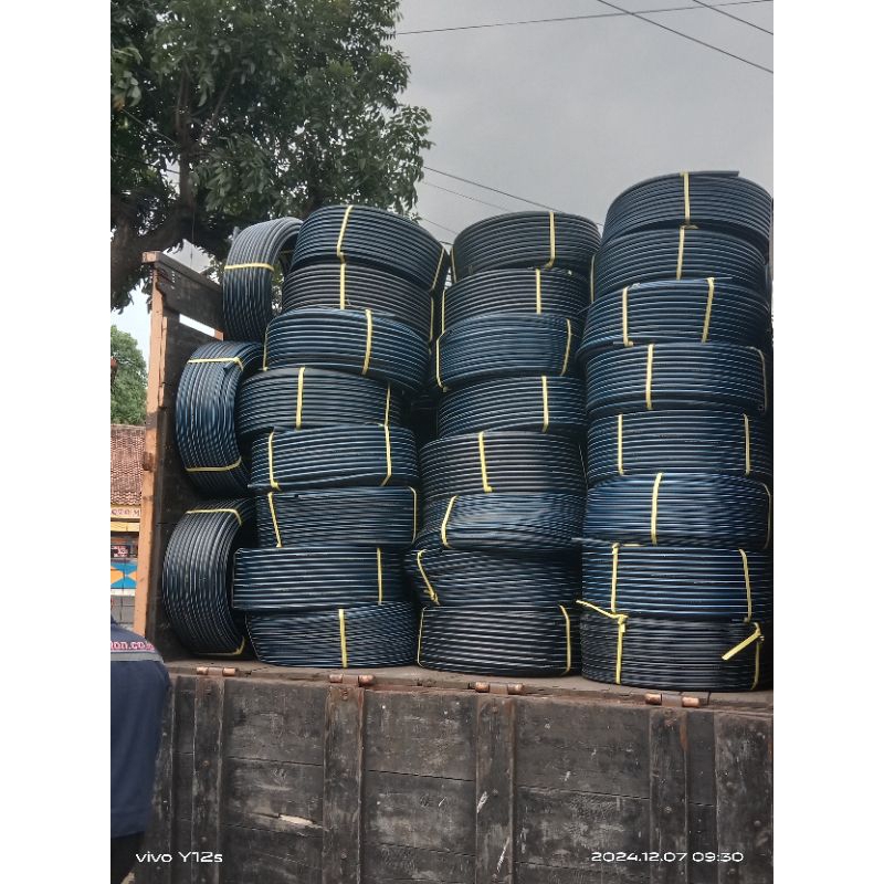 Jual PIPA HDPE UNILON 1/2" Inchi 20mm PN10 SDR17 100meter | Shopee ...