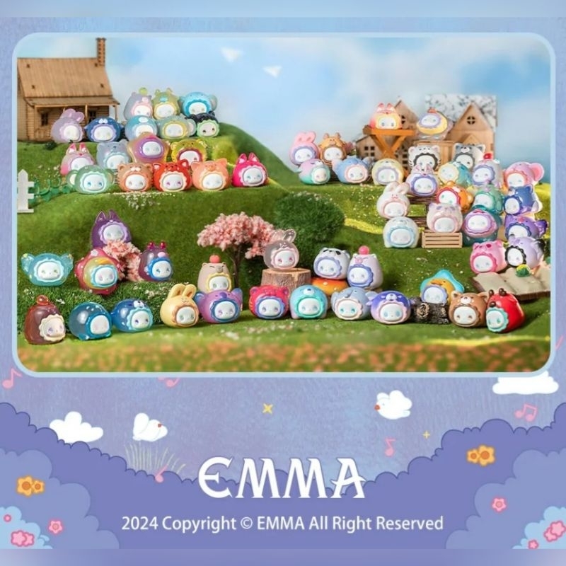 Jual EMMA - Rua Rua Zoo Small Bean Series BlindBox (12Designs) | Shopee ...