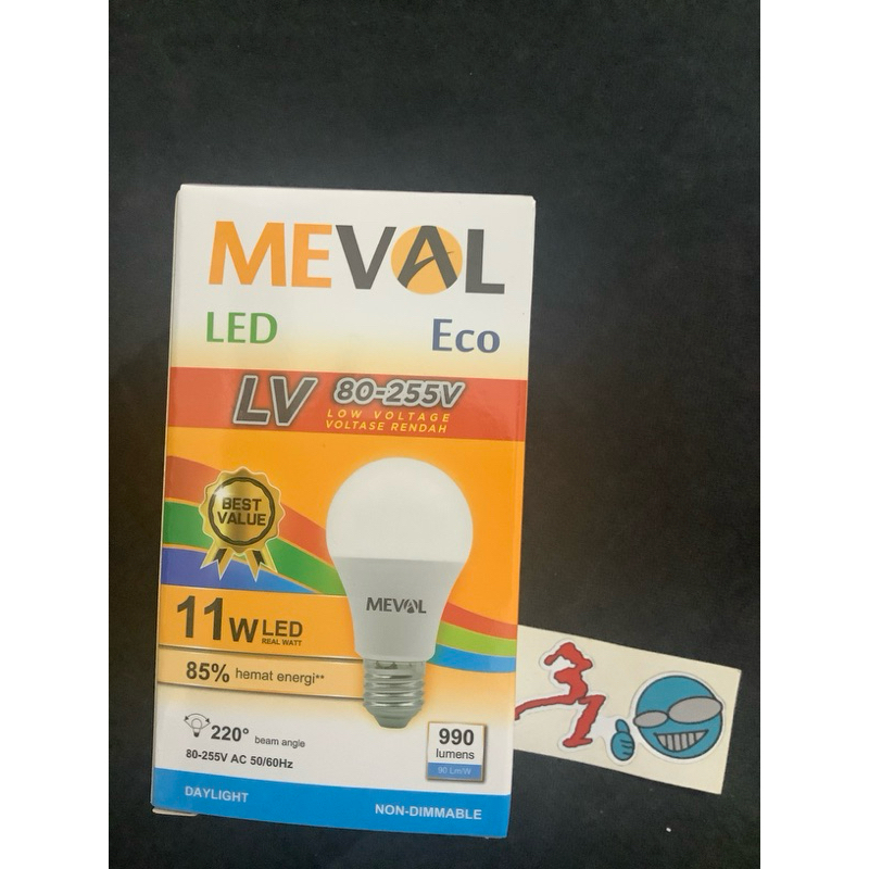 Jual lampu led meval eco 11w 11 watt putih | Shopee Indonesia