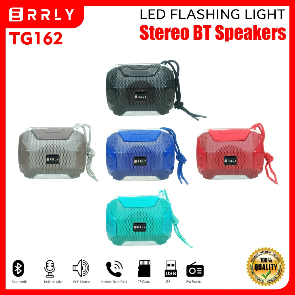 Jual MINI Speaker Bluetooth TG162 Wireless Lampu LED Super Bass TG 162 ...