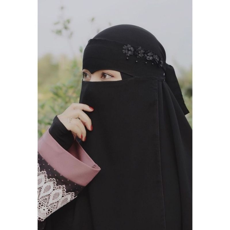 Jual cadar engle eye kombinasi bunga | Shopee Indonesia