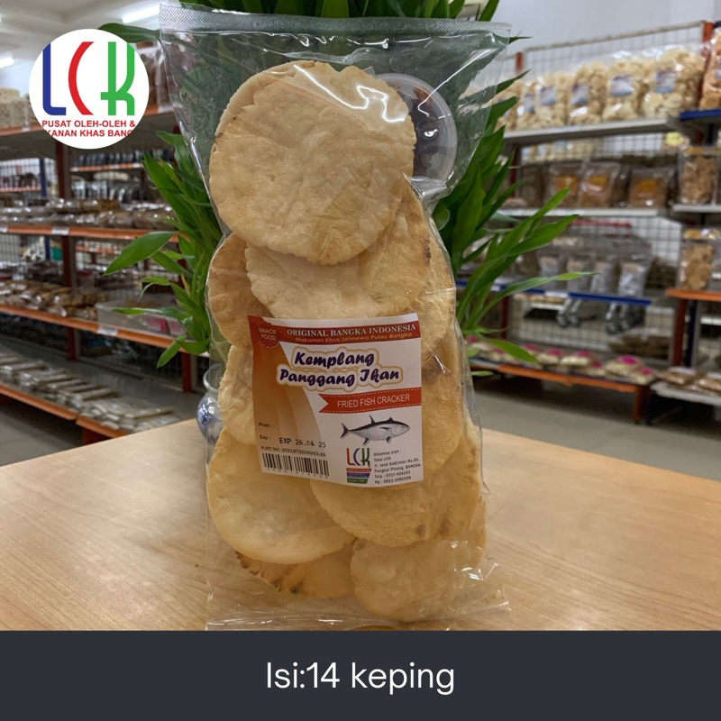 Jual Kerupuk Kemplang Bakar Ikan Tenggiri | Shopee Indonesia