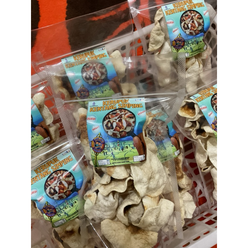 Jual KERUPUK KENTANG SIMPING BY FAFILAND RASA ENAK GURIH DAN RENYAH ...