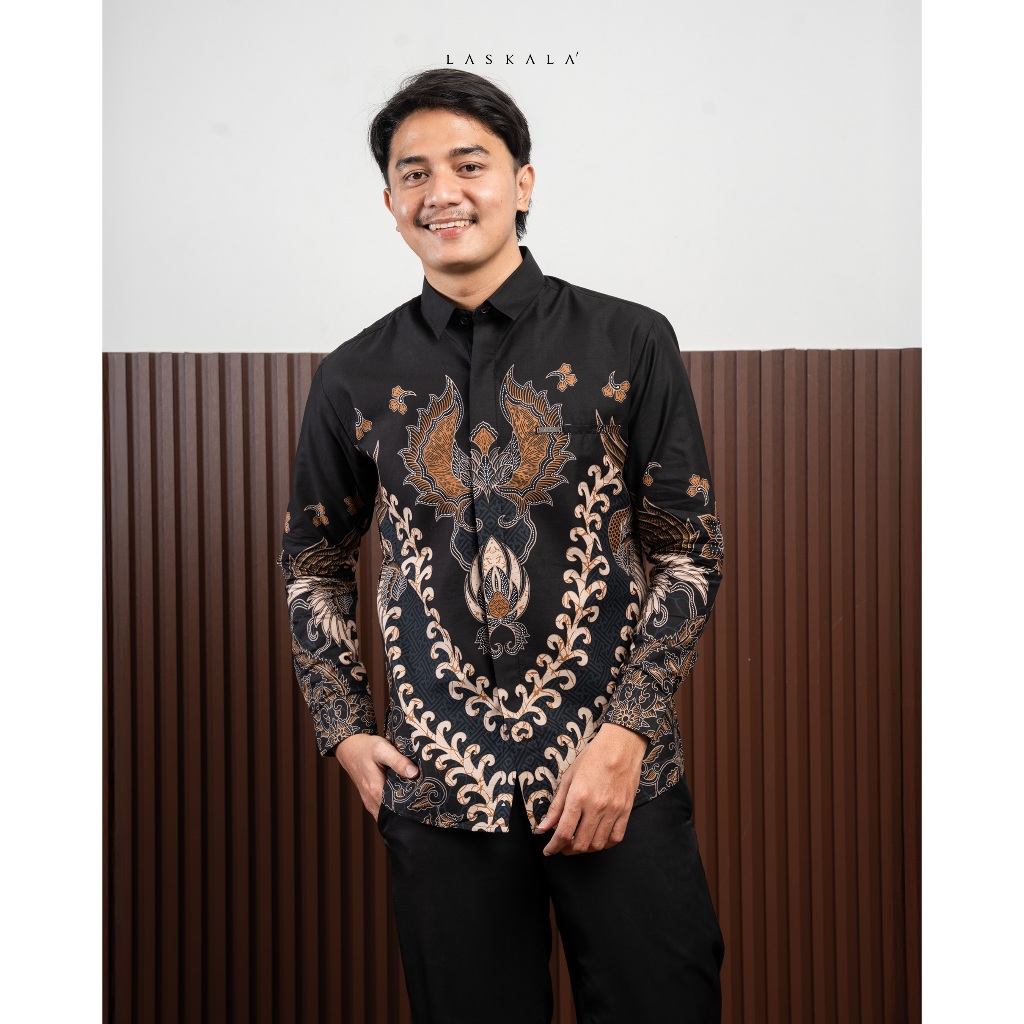 Jual Laskala Batik Premium Wibisana Kemeja Batik Pria Slimfit Lengan ...