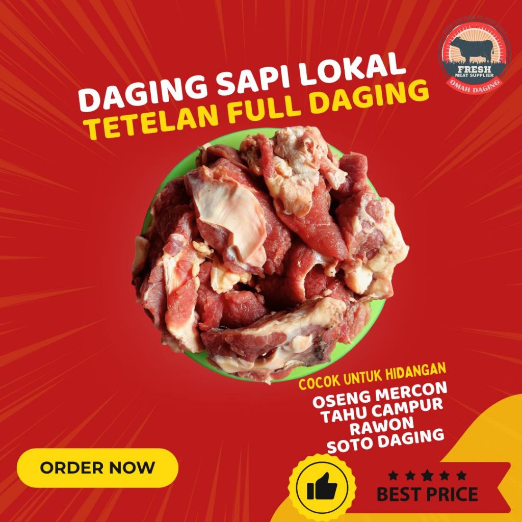 Jual Tetelan Daging sapi / Trim Daging Sapi Daging Halal | Shopee Indonesia