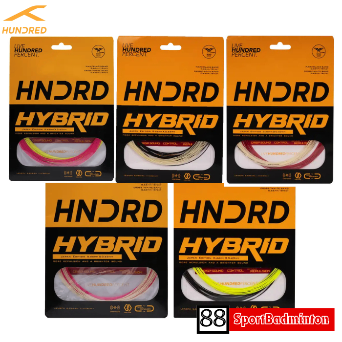 Jual Hundred HYBRID Badminton String - Senar Raket Badminton Original ...