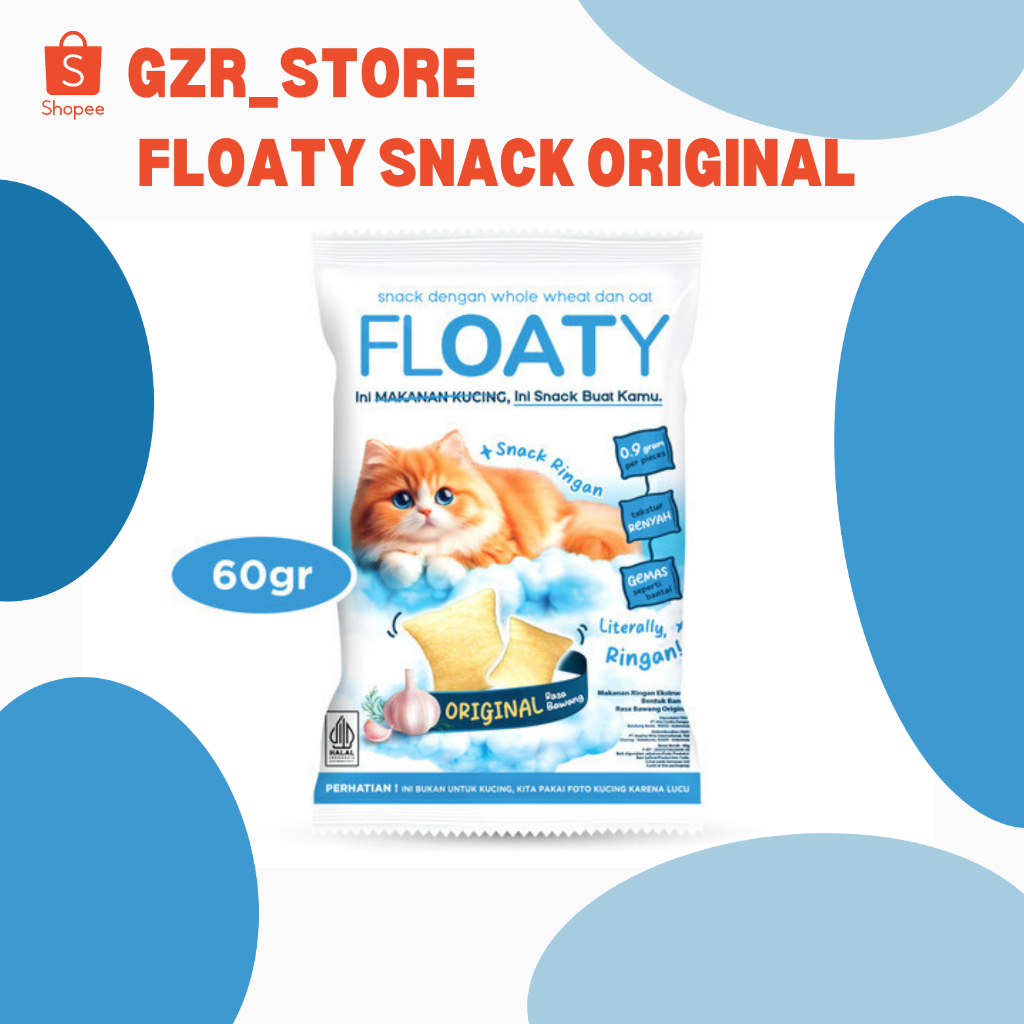 Jual FLOATY SNACK MAKANAN RINGAN ORIGINAL RASA BAWANG 60gr | Shopee ...