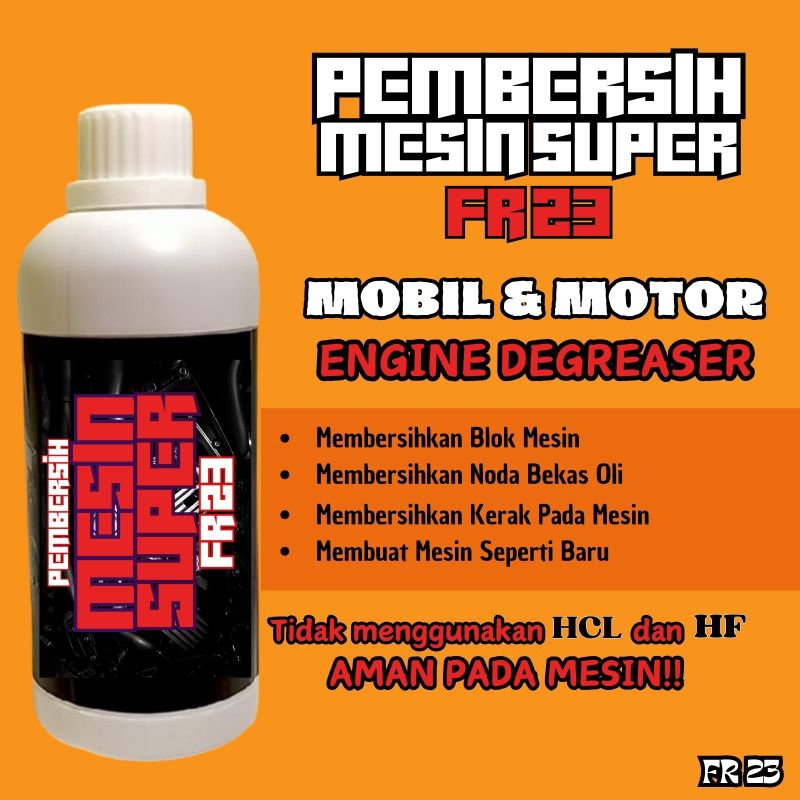 Jual Pembersih mesin super 500ml,cairan pembersih kerak pada mesin ...