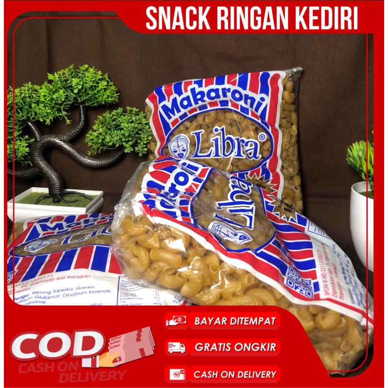 Jual makaroni mentah 500gr mekar murah / makaroni libra / merk libra ...