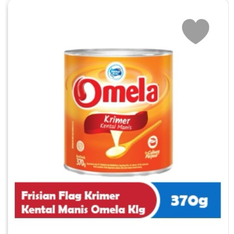 Jual OMELA krimer kental manis 370gr kaleng | Shopee Indonesia