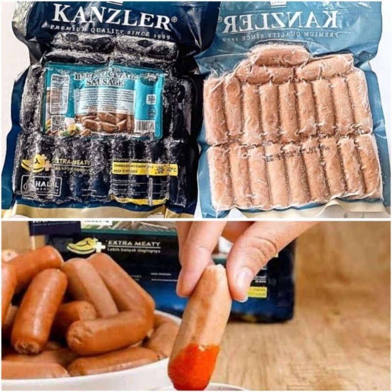 Jual SOSIS KANZLER BEEF COCKTAIL 250GR | Shopee Indonesia