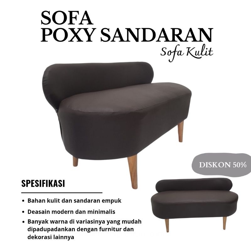 Jual Sofa Bench Poxy Sandaran Minimalis - Sofa Sender Aesthetic Cocok ...