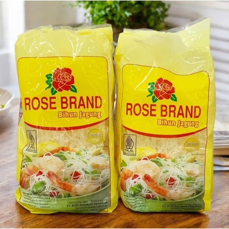 Jual Bihun Jagung Kemasan 320g | Bihun Jagung Rosebrand | Shopee Indonesia