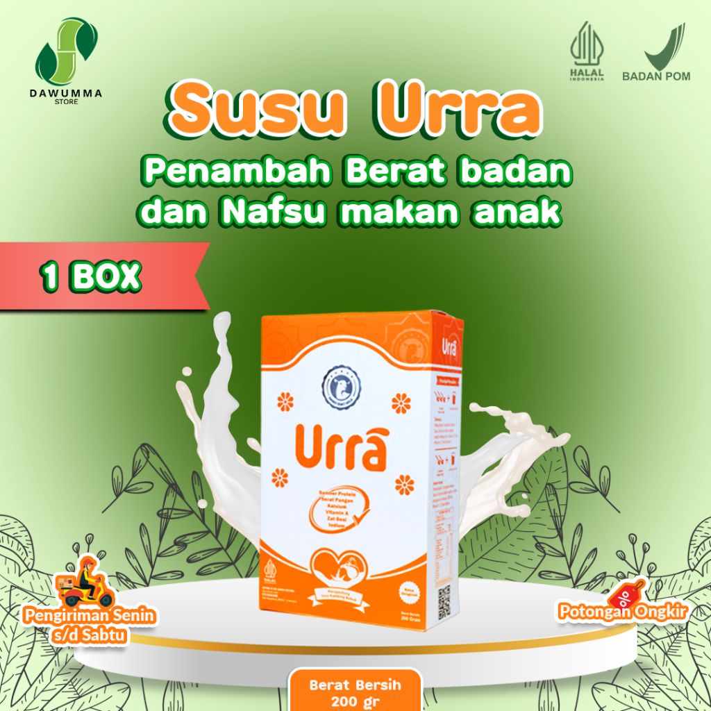 Jual Susu Urra Susu Kambing Saanen Premium Penambah Berat Badan dan ...