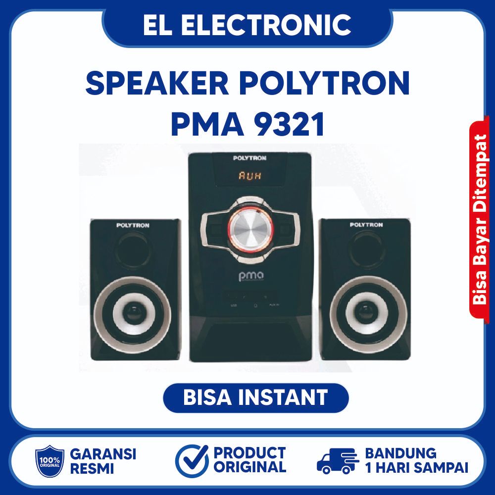 Jual POLYTRON PMA 9321 Multimedia Speaker dengan FM Radio | Shopee Indonesia