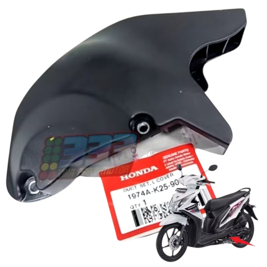 Jual cover cvt tutup blok cvt beat fi lama scoopy fi lama vario 110 fi ...