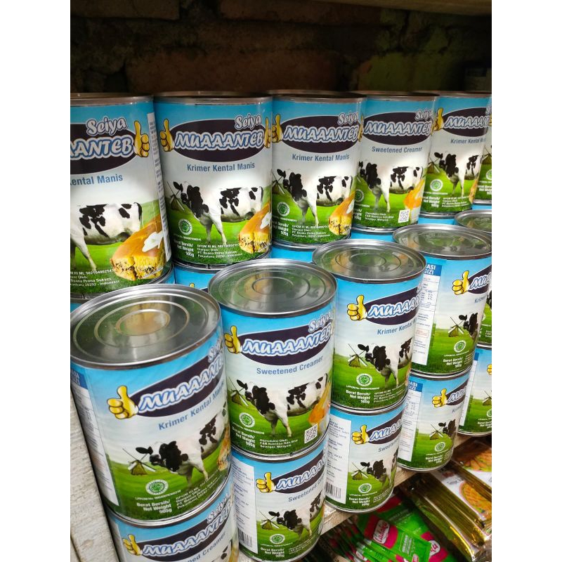 Jual Susu Krimer Seiya Mantab Kaleng 545gr (Produk Malaysia) | Shopee ...