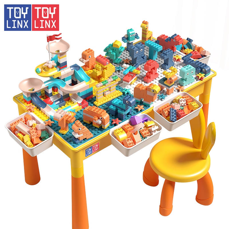 Jual 71CM Meja Blok Multifungsi Meja Bangunan Aktivitas Anak Blok ...