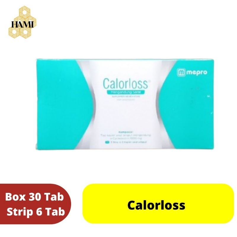 Jual Calorloss Strip 6 Tablet Box 30 Tablet - Suplemen Kesehatan ...