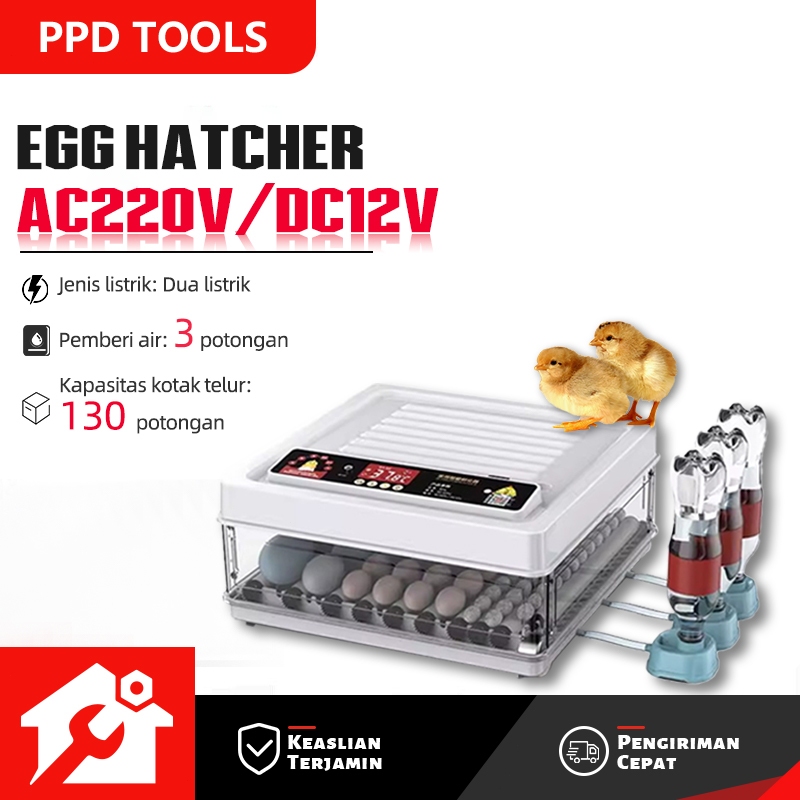 Jual PPD Mesin Penetas Telur Rumah Tangga Kecil Otomatis Cerdas Ganda Listrik 12, 24, 48, 64 ...