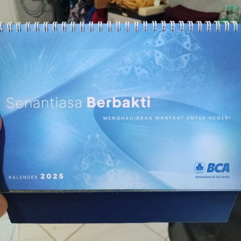 Jual READY Kalender Meja 2025 / KALENDER BANK Kalender Duduk dari Bank ...