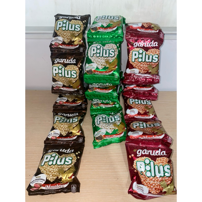 Jual Kacang Pilus Garuda All Varian – 1 Renceng Isi 10 Bungkus Camilan ...