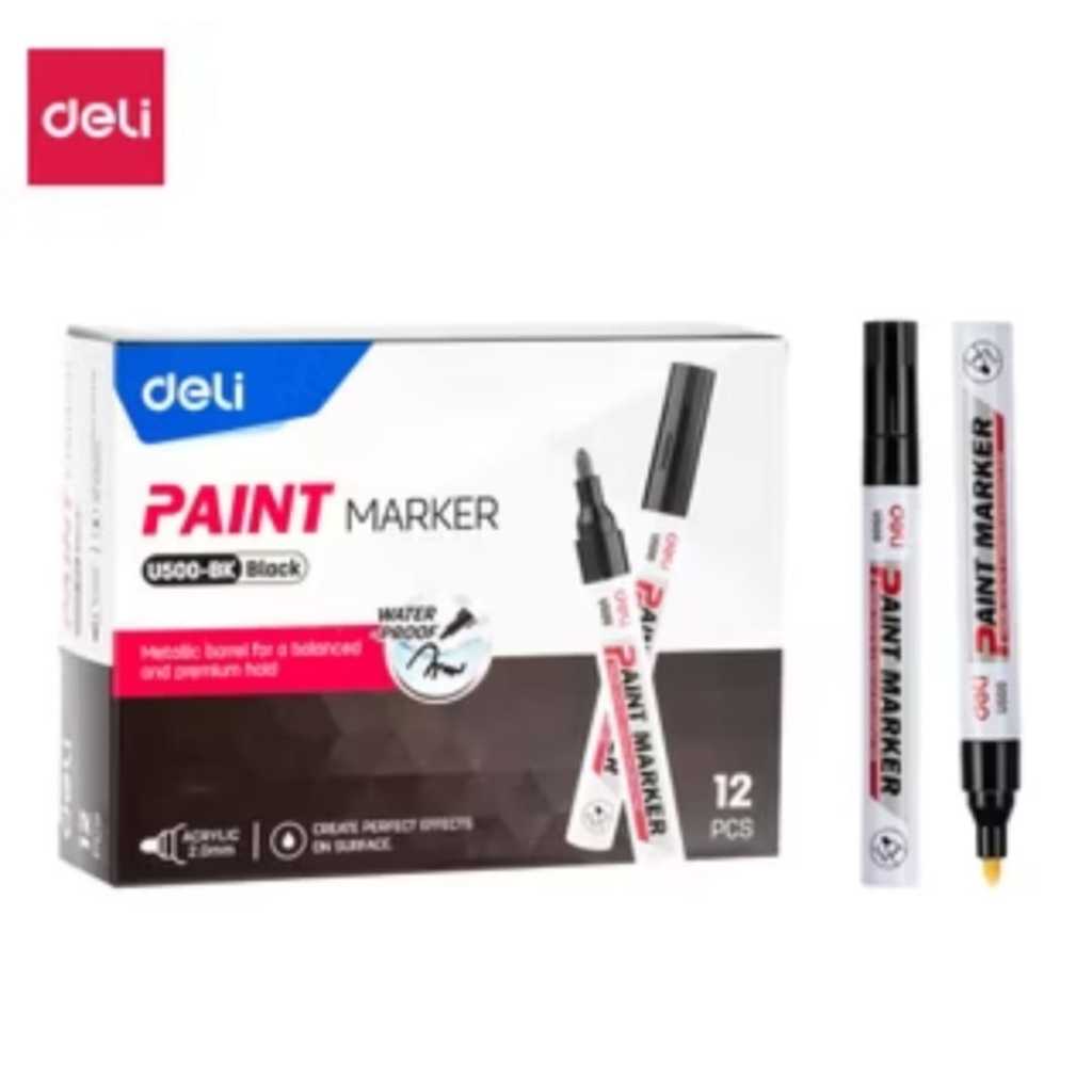 Jual SPIDOL PAINT MARKER DELI | Shopee Indonesia