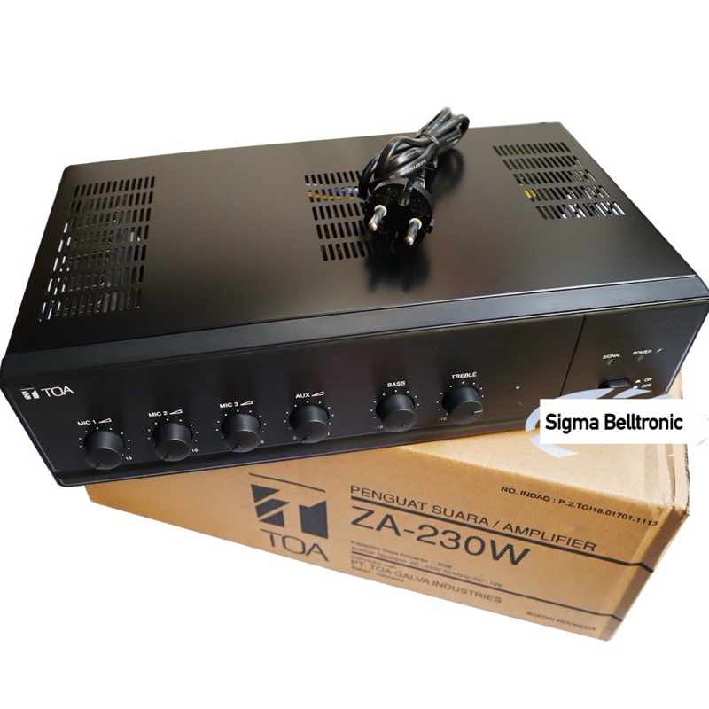 Jual Ampli TOA ZA-230 30 watt Amplifier penguat suara | Shopee Indonesia
