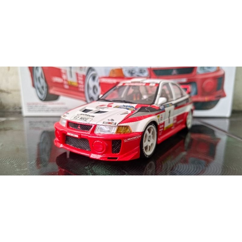 Jual 1/24 Scale Model Kit Mokit Tamiya Mitsubishi Lancer Evolution V ...