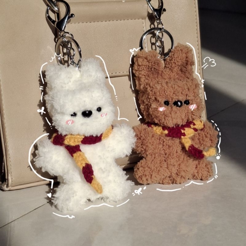 Jual MORU DOLL GRYFFINDOR HARRY POTTER KEYCHAIN CROCHET BY SARAJOED ...
