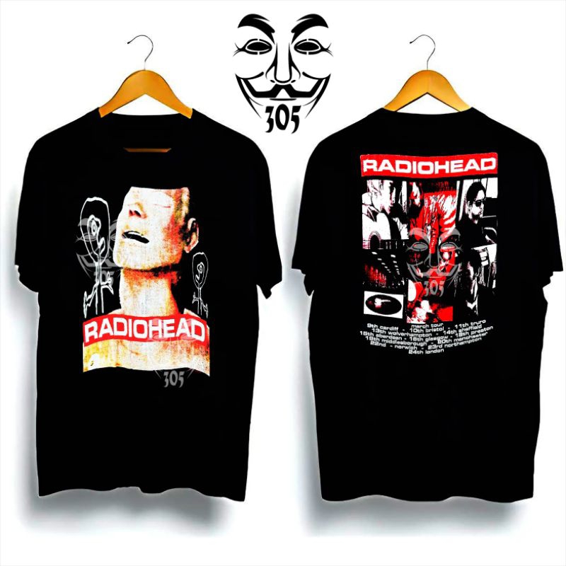 Jual KAOS BAND RADIOHEAD BOOTLEG VINTAGE SABLON DTG | Shopee Indonesia