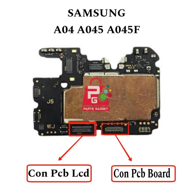 Jual Konektor Lcd Samsung A04 A045F Soket Connector Penghubung Sub ...