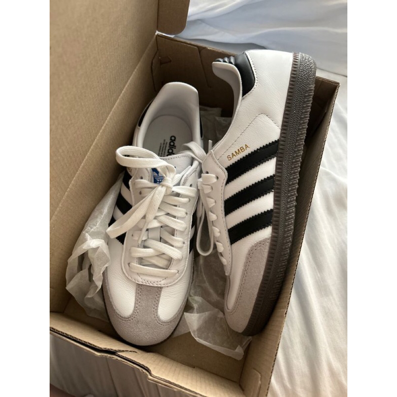 Jual Sepatu Sneakers SAMBA Putih | Shopee Indonesia