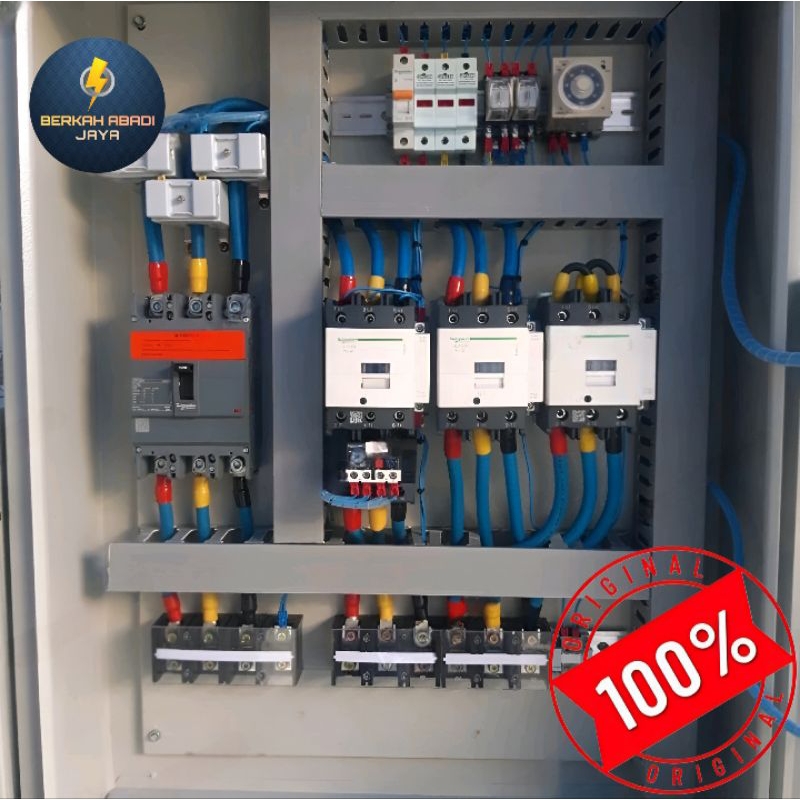 Jual panel star delta 37kw 50hp / 45kw 60hp analog meter | Shopee Indonesia