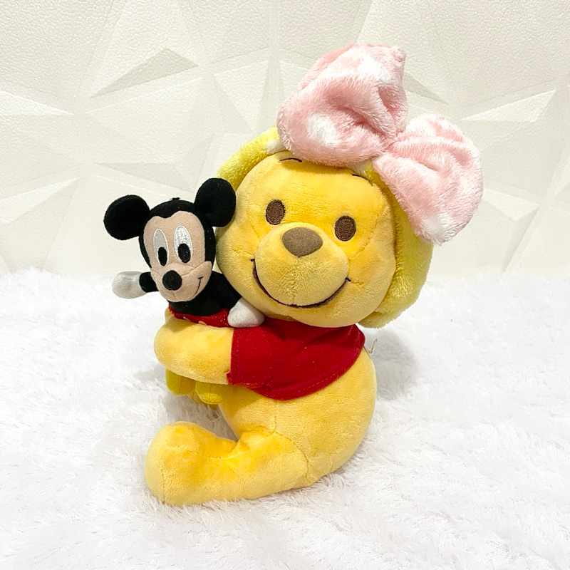 Jual BONEKA POOH DISNEY GEMBUL PELUK MICKEY UNIK (harga termasuk biaya ...