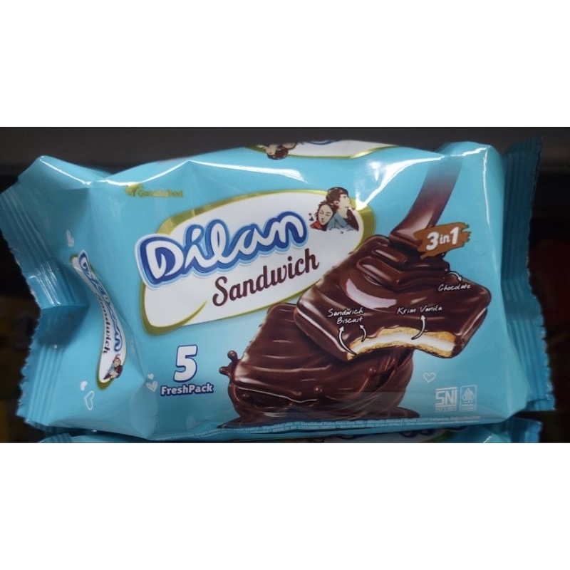 Jual Dilan Sandwich coklat 80g | Shopee Indonesia