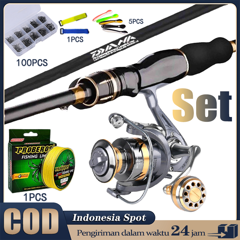 Jual Joran Pancing Set Joran Carbon Solid Dengan Bahan Serat/Joran ...