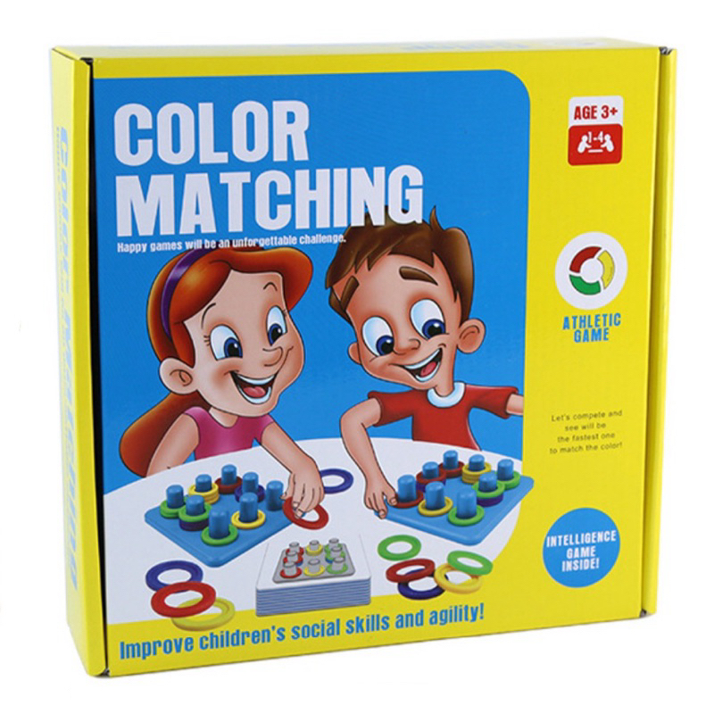 Jual Color Matching/Board Game/Mainan Edukasi Anak/Education Toys ...