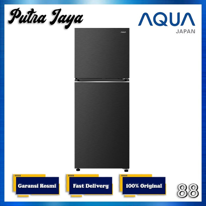 Jual AQUA Kulkas 2 Pintu 225L AQR DTM285CBP / AQRDTM285 / AQR-DTM285CBP (DS) 225 Liter Turbo ...