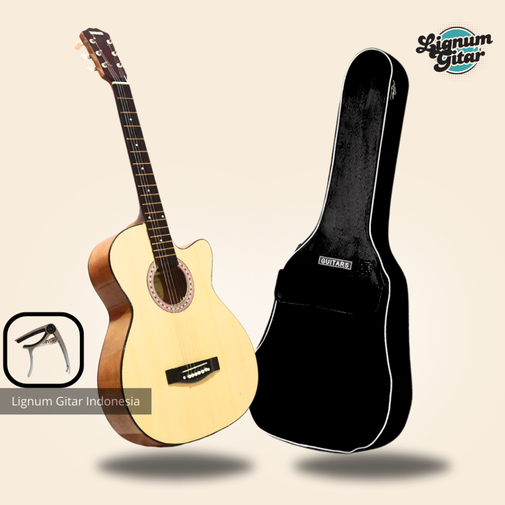 Jual Gitar Akustik Yamaha Seri 14 (gratis Peking Kayu) | Shopee Indonesia