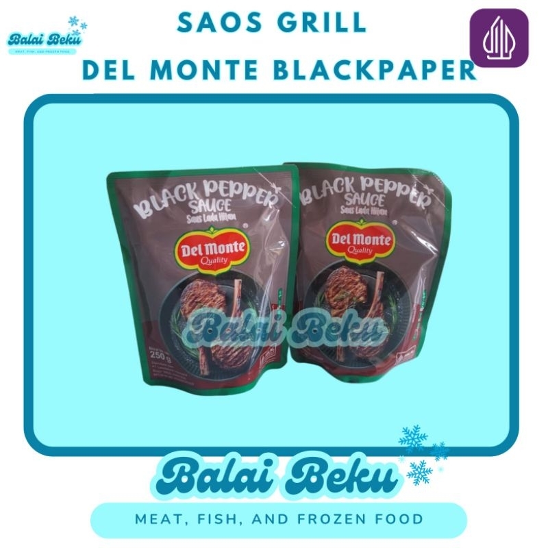 Jual Del Monte Saos Blackpaper / Saos Blackpaper / Saos Del Monte ...