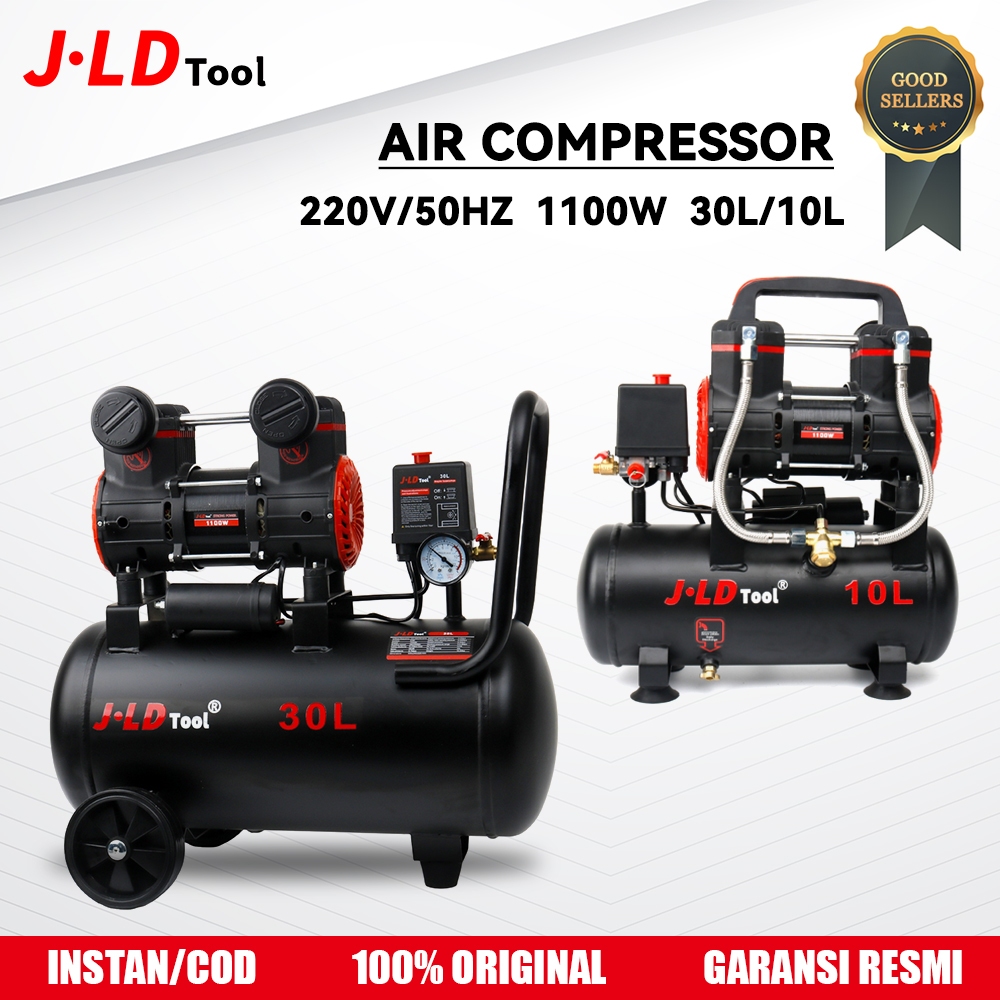Jual JLD Oilless Air Compressor 1100W Mesin Kompresor Angin Listrik ...