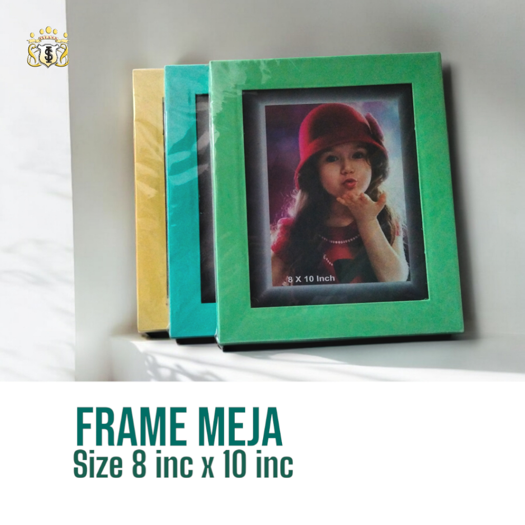 Jual Bingkai Foto Meja/ Frame Duduk/Frame Dasi / Figura Polos Motif ...
