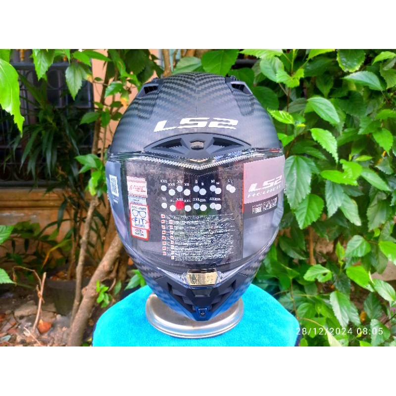Jual Helm Fullface Full Carbon LS2 Thunder GP Aero Carbon Matte (XL ...