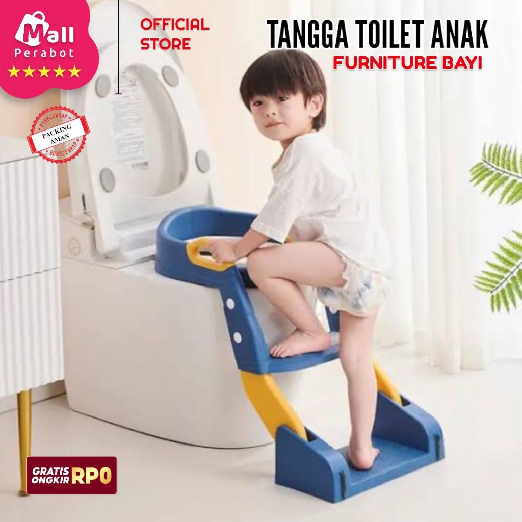 Jual Mall Perabot | Potty Ladder Kids | Baby Potty Seat Chair Toilet ...