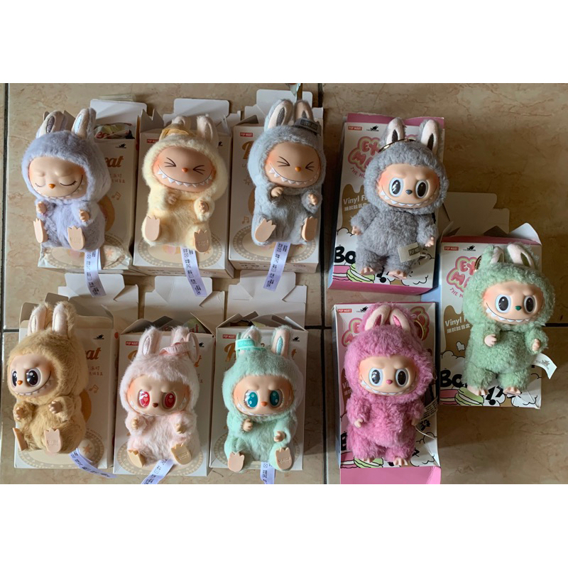Jual Labubu Have A Seat V2 Macaron V1 100% Original Pop Mart Dada Ququ ...