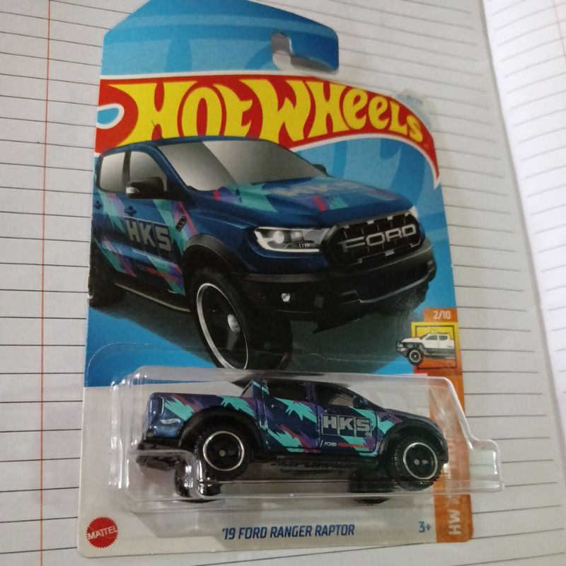 Jual Hot Wheels Ford Ranger Raptor Model M HKS | Shopee Indonesia