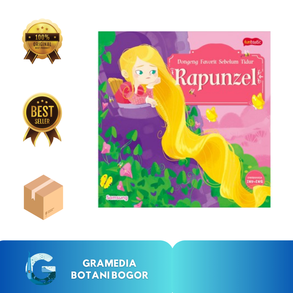 Jual Gramedia Bogor - Seri Dongeng Favorit Sebelum Tidur - Rapunzel | Shopee Indonesia