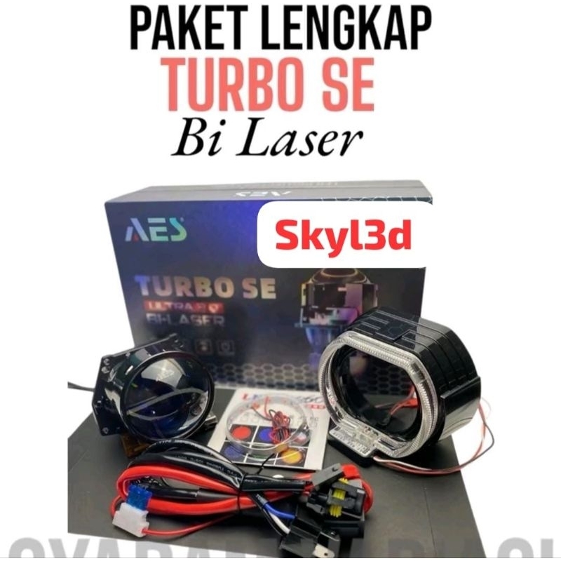 Jual PAKET AES BILED TURBO BI-LASER 3 INCH ULTRA COOLER TIR TECHNOLOGY ...